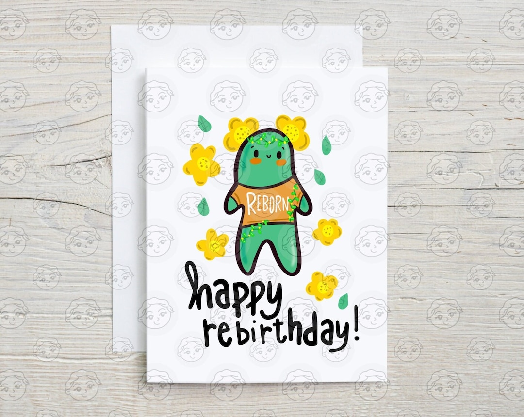 Happy Rebirthday Card Stem Cell Transplant Card Bone Marrow Transplant ...