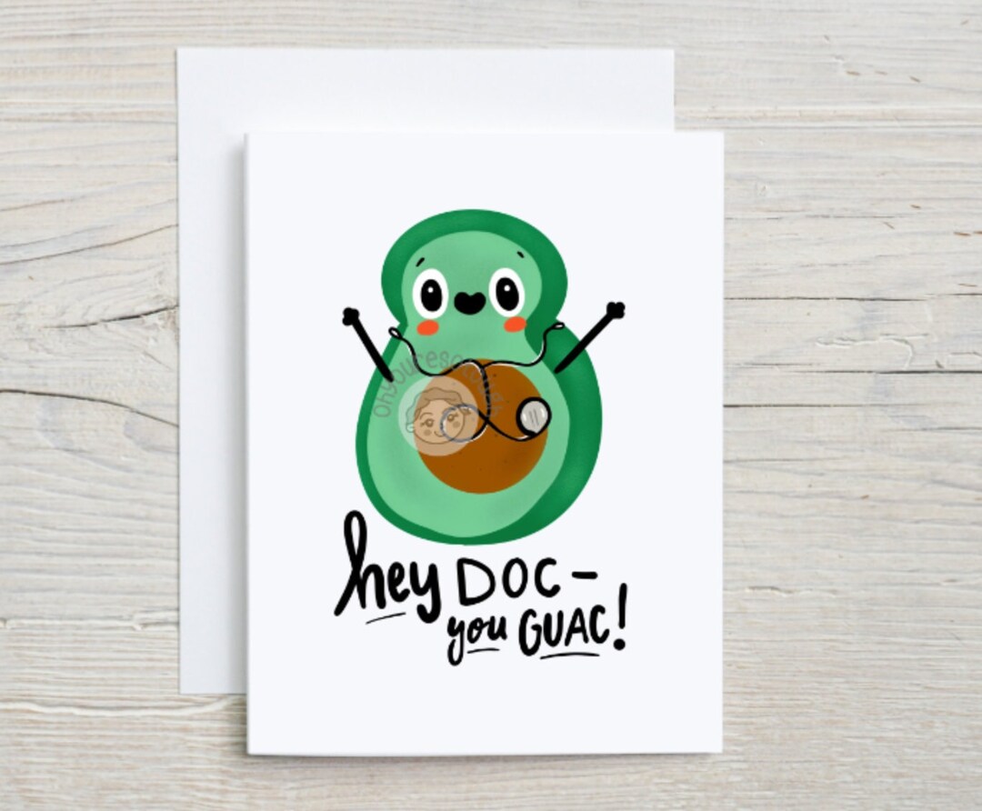 Doctor Thank You Card Funny - Doctor Gifts - Doctor Thank You Gift ...