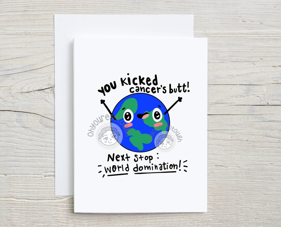 End of Cancer Treatment Card End of Chemo Card Cancer Card Chemo Card ...