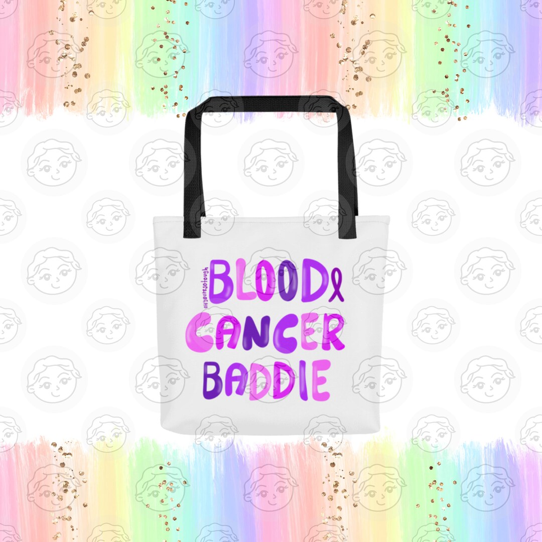 Blood Cancer Baddie Bag - Hodgkin's Lymphoma Gift - Chemo Bag - Blood ...
