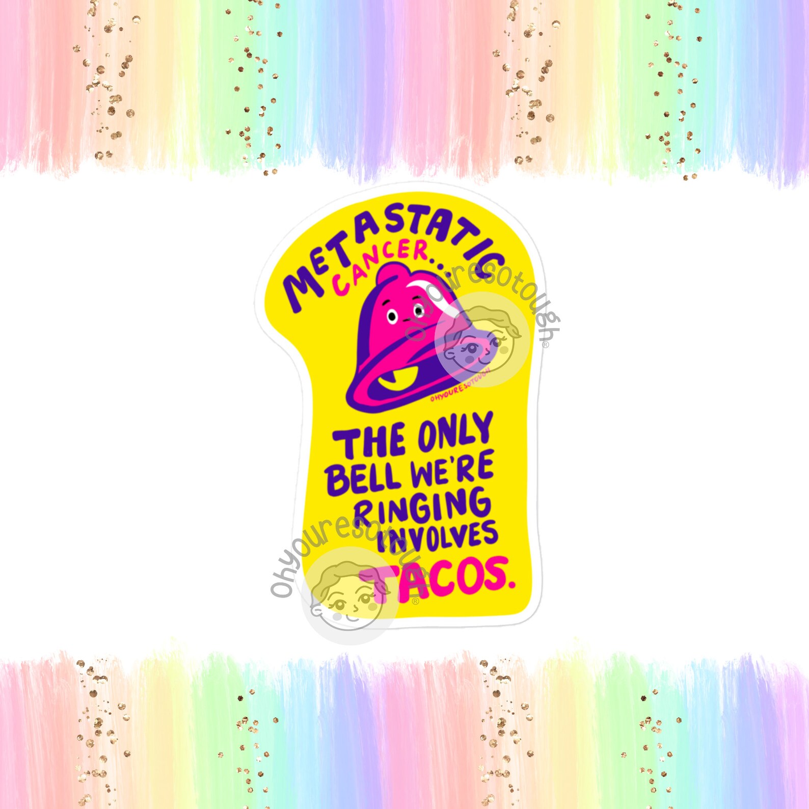 Metastatic Cancer Sticker - Metastatic Breast Cancer - Breast Cancer ...