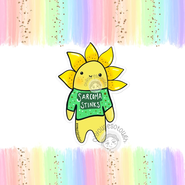 Sarcoma Cancer Awareness Stickers - Etsy