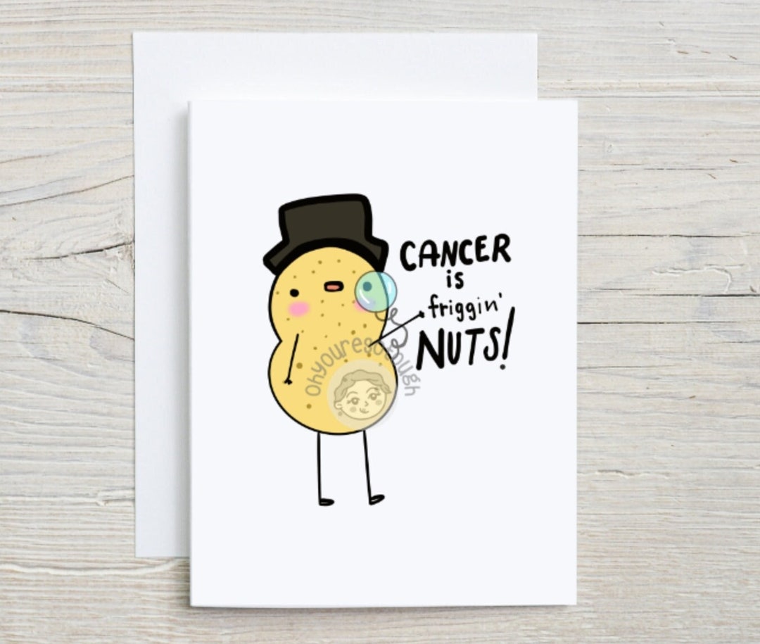 Funny Cancer Card - Cancer Greeting Card - Funny Cancer Gift - Cancer ...