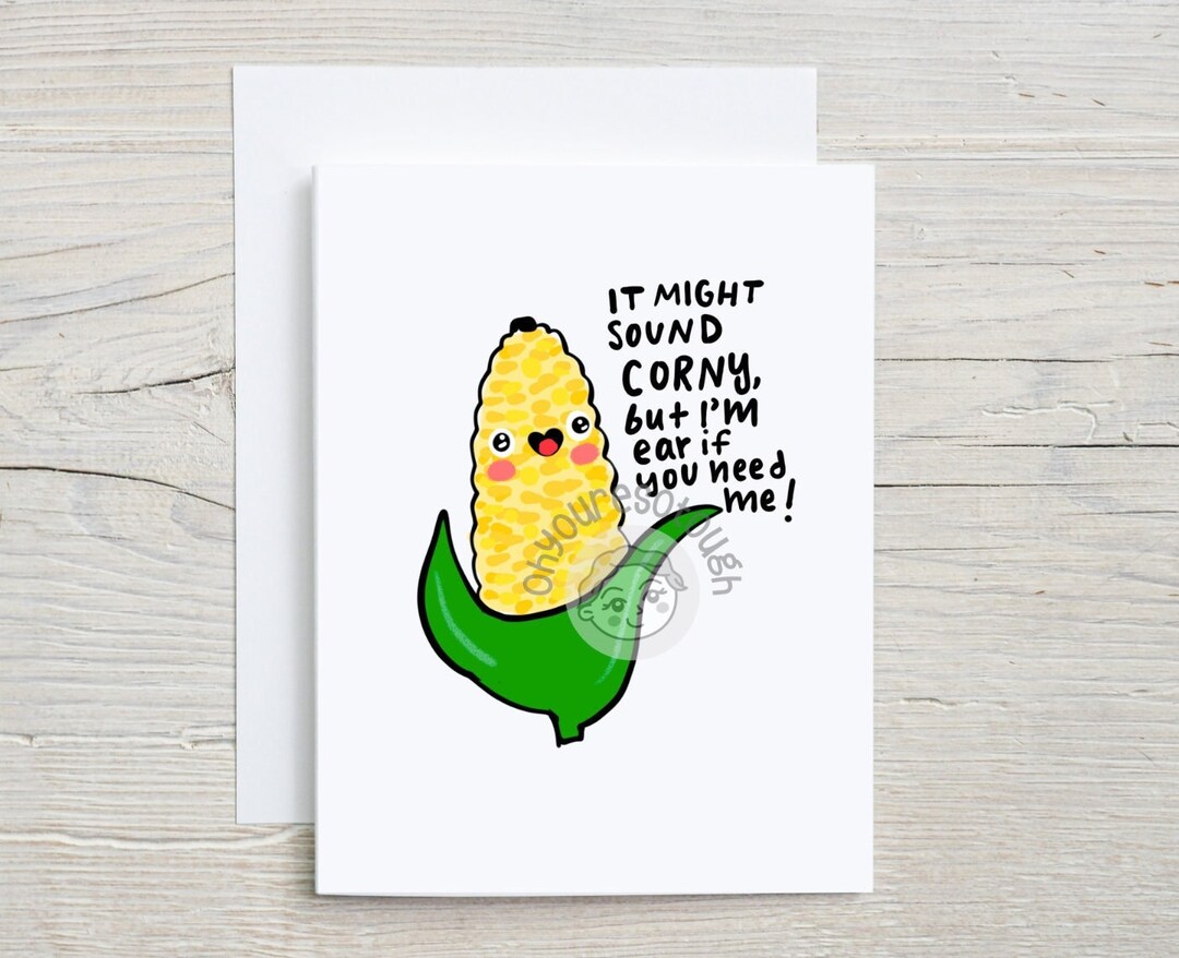 Funny Cute Support Card - Encouragement Card - Inspirational Card - I ...