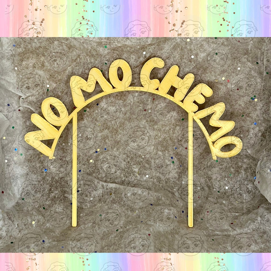 Cancer Cake Topper - End of Chemo Celebration - End of Chemo Cake ...