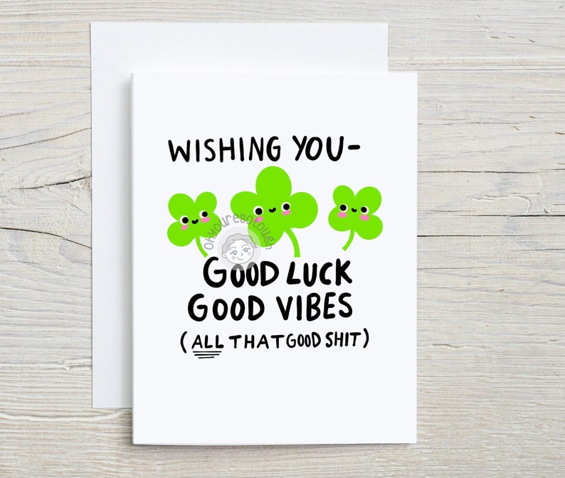 Funny Cute Support Card Encouragement Card Inspirational Card Hard Time ...