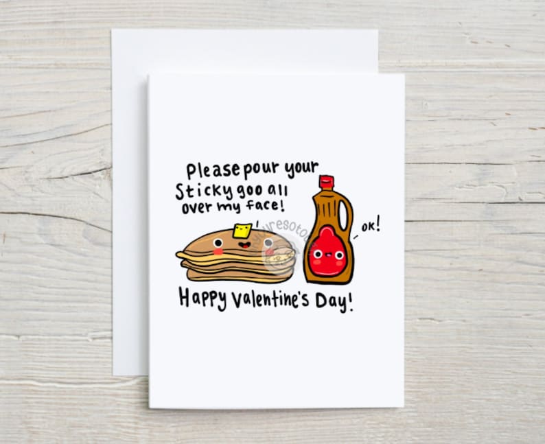 Funny Valentine Card Valentine's Day Card Dirty - Etsy