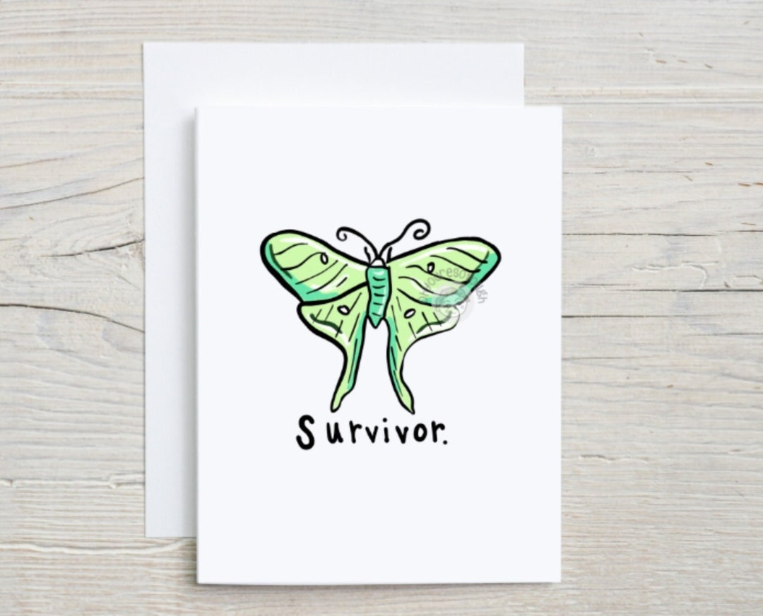 Cancer Survivor Card - End of Chemo Card Cute - Cancer Card - Chemo ...