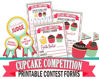 Pie Making Competition Printable Forms Pie Contest Forms | Etsy