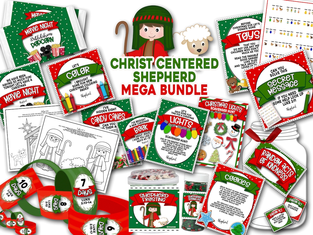 Shepherd Activities, Christ Centered Christmas Shepherd Activities ...