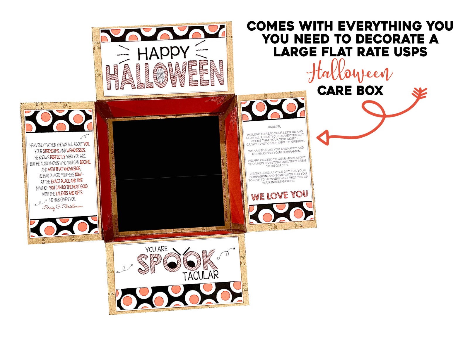 LDS Missionary Halloween Package, Printable Missionary Halloween ...