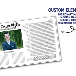 Mission Countdown Poster, LDS Mission Countdown, Latter Day Saint ...