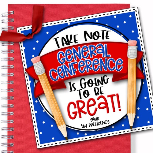 General Conference HANDOUT TAGS Gift Tags PRINTABLE - Etsy