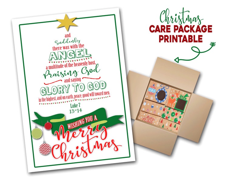 LDS Missionary Christmas Package, Printable Missionary Christmas ...