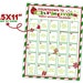 Christmas Countdown Calendar Printable Editable Christmas - Etsy