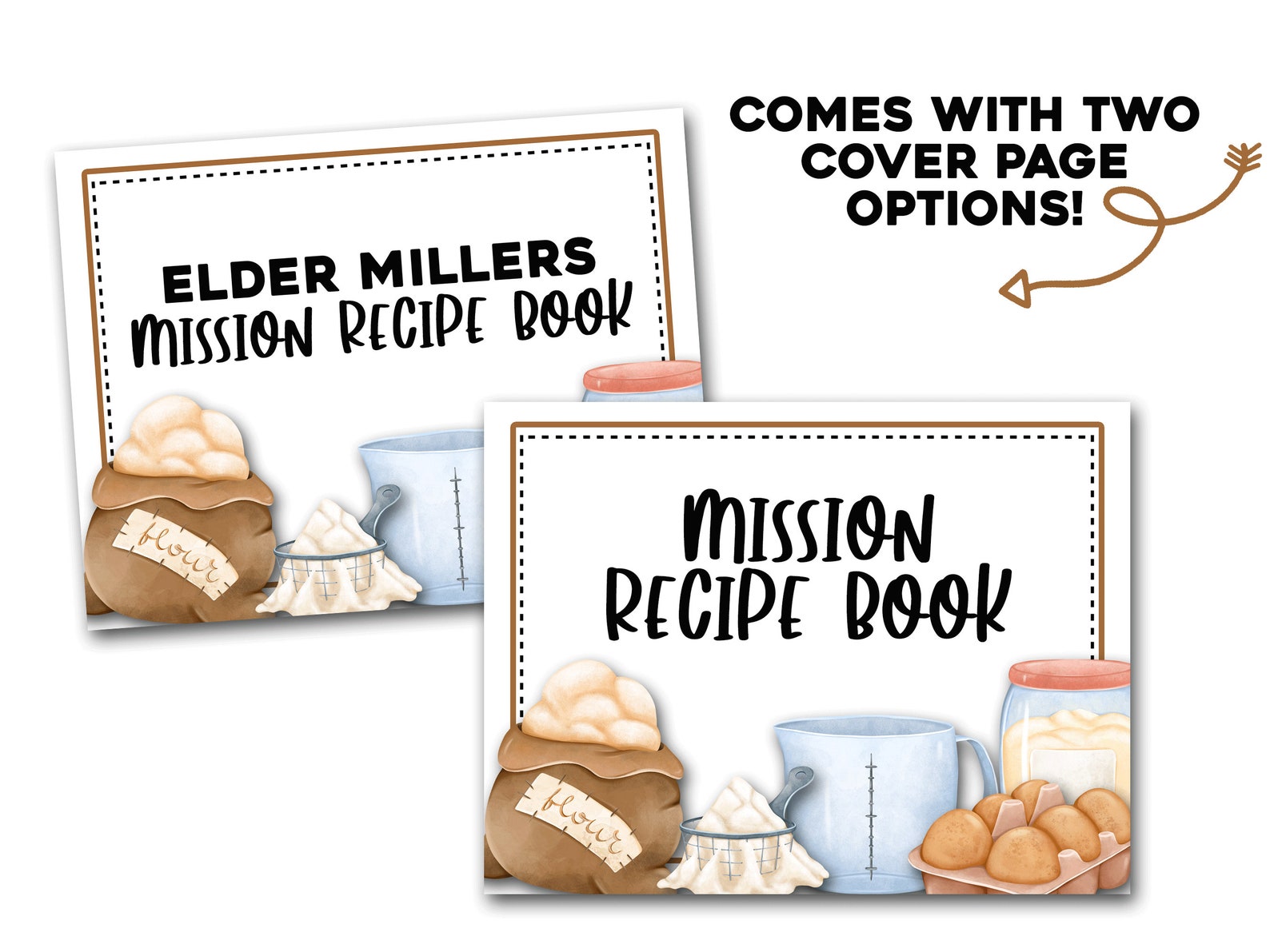 Missionary Recipe Book, LDS Missionary Recipes, Recipe Book for ...