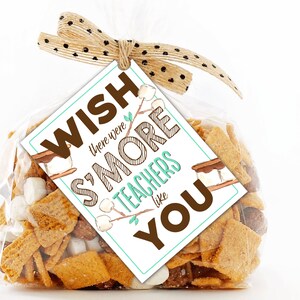 Teacher Gift, S'more Teachers Like You, Teacher Appreciation Gift ...
