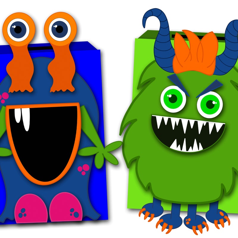 Monster Valentine Box - Etsy