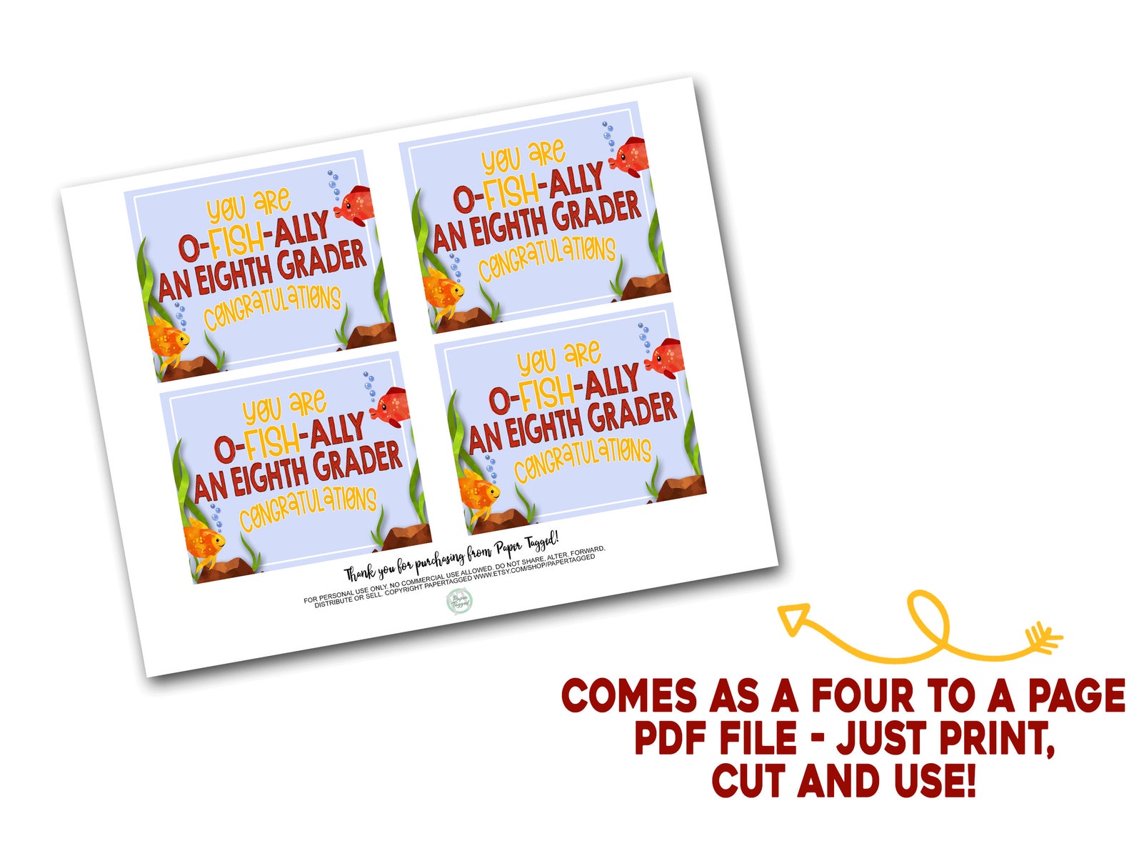 End of School Year Gift Tags, Back to School Gift Tags, New School ...