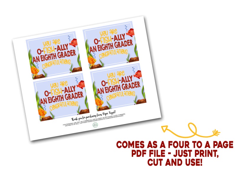 End of School Year Gift Tags, Back to School Gift Tags, New School ...