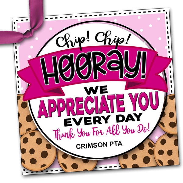 Chip Chip Hooray We Appreciate You Every Day Card - Etsy