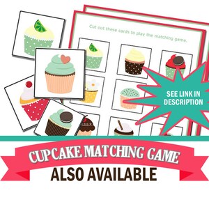 Cupcake Competition Printables Forms, Cupcake Contest Forms Packet ...