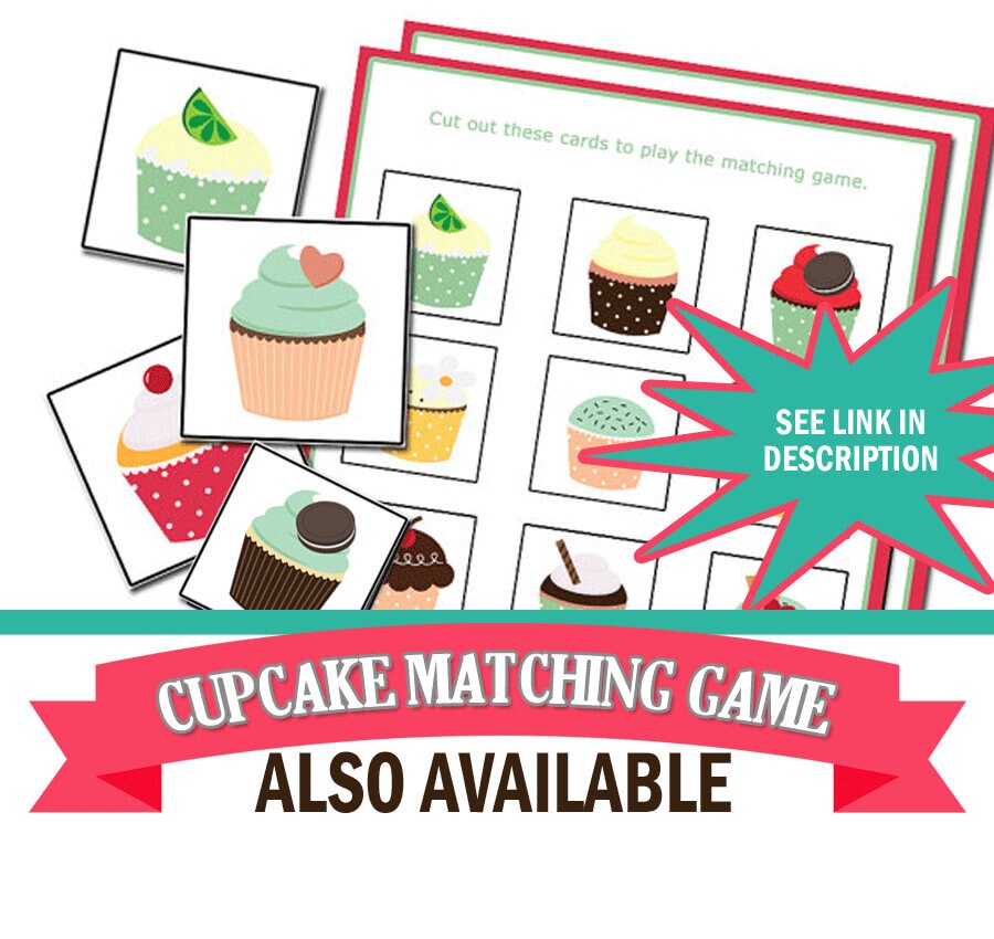 Cupcake Competition Printables Forms, Cupcake Contest Forms Packet ...