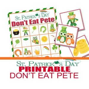 St. Patricks Day Class Party Game Two Pack, St. Patty's Day Party, St ...