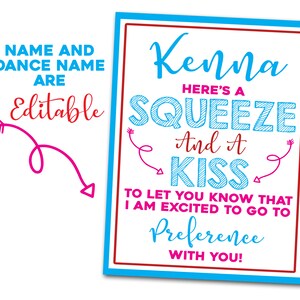 Dance Answer, Promposal Answer, Answer to a Dance, Prom Answer, Dance Answering, Creative ...