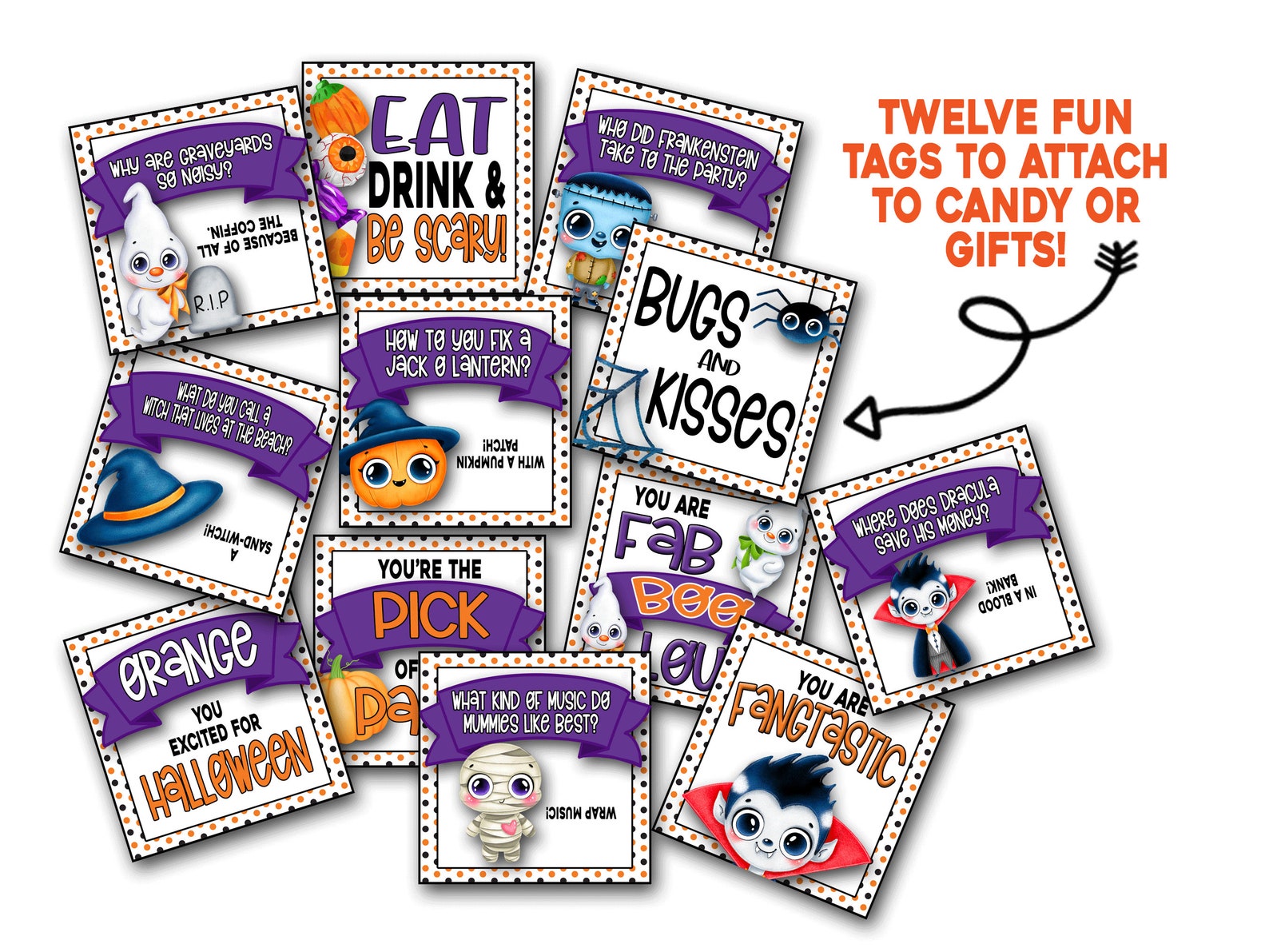 Halloween College Care Package, College Student Halloween Package, No ...