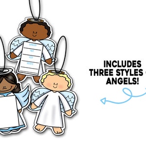 Angel Tree Kit, Angel Tree Sign, Angel Tree Sign Ups, Printable Angel ...