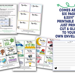 Open When Envelopes for College Students, College Student Open When ...