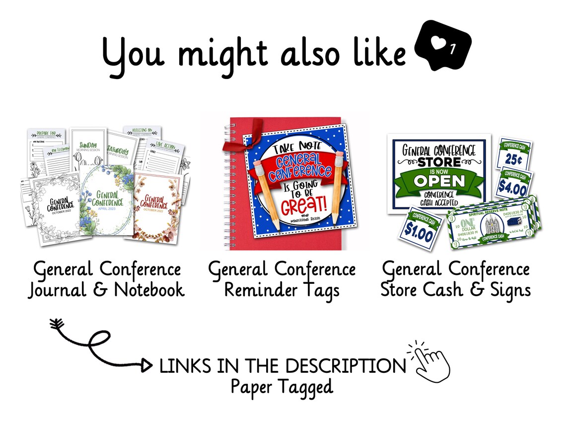 General Conference Bingo, General Conference Activities for Kids, LDS ...