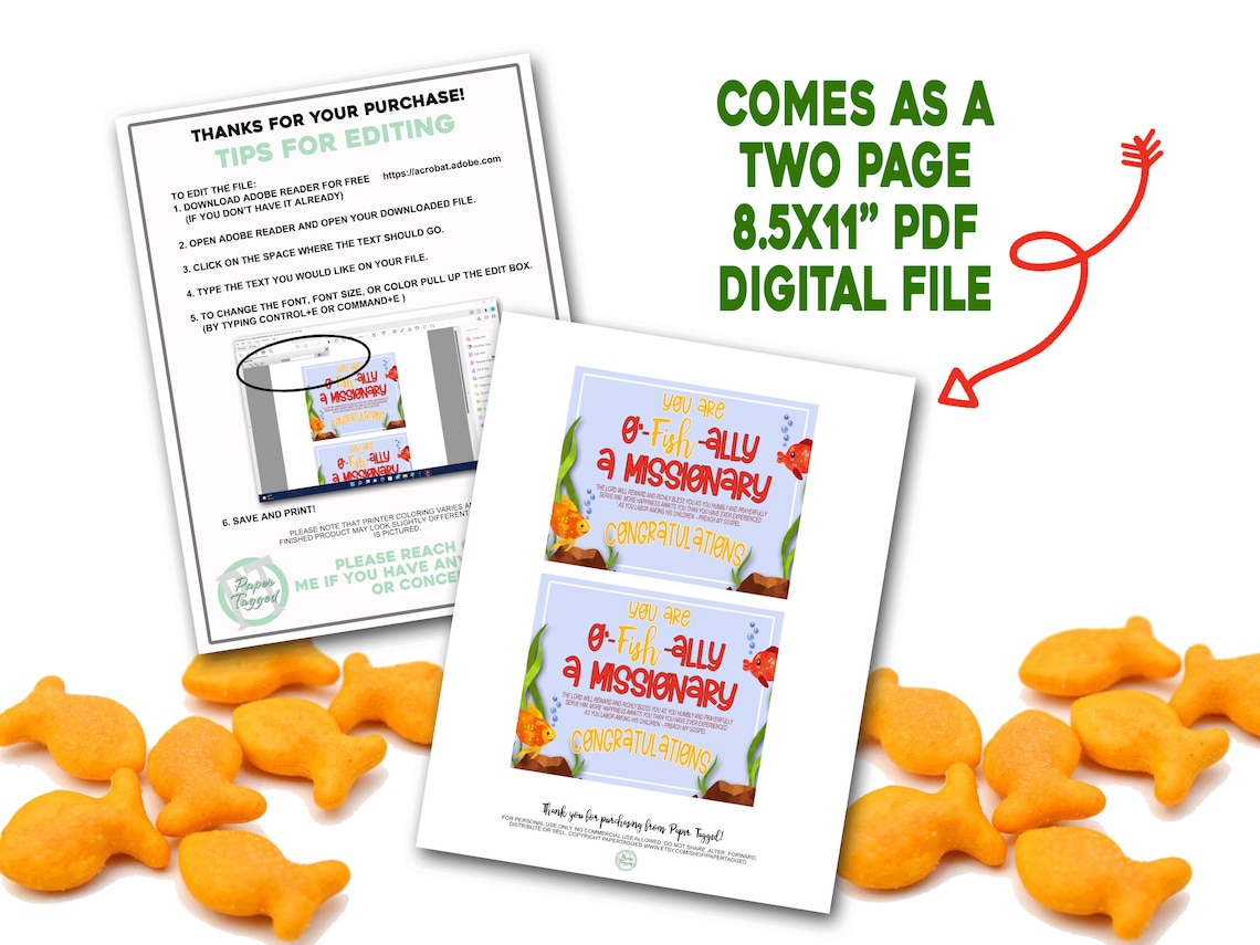 Missionary Card Officially a Missionary LDS Missionary - Etsy