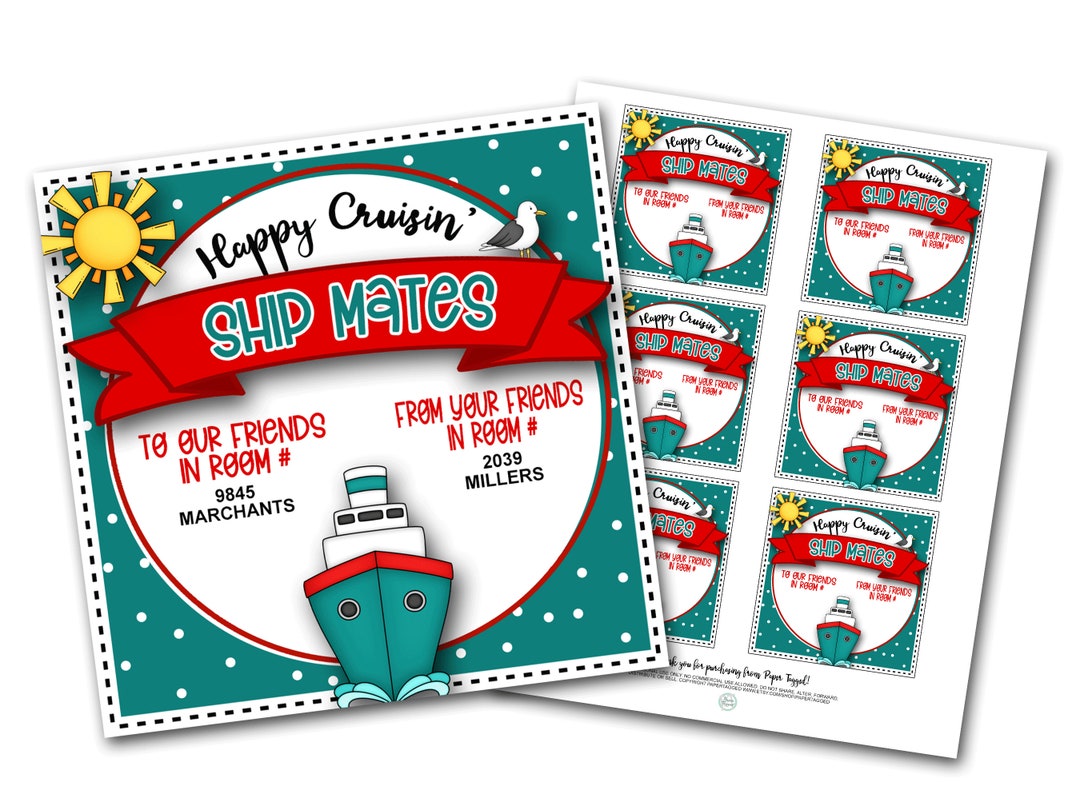 Fish Extender, Cabin Gift Exchange, Cruise Gift Exchange Tags ...