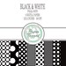 Digital Paper Pack, Black and White, 16 Digital Papers Included, 12x12 ...