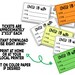Enter to Win Tickets, Fall Raffle Ticket and Sign Kit, Halloween ...