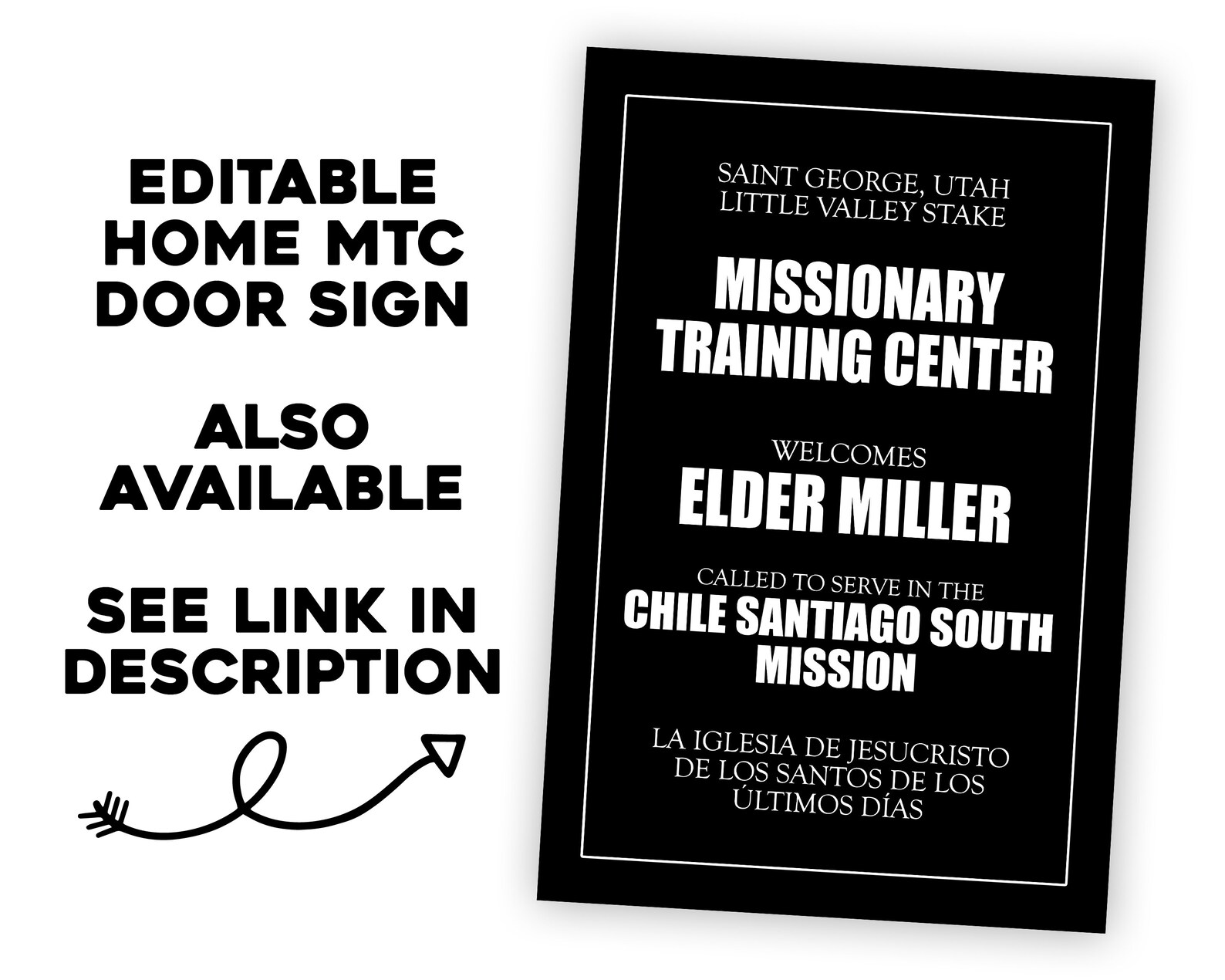 Latter Day Saint Mission Calling Party Opening Calling LDS | Etsy