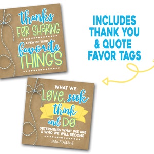 Favorite Things Party Bundle, Favorite Things Party Invitations ...