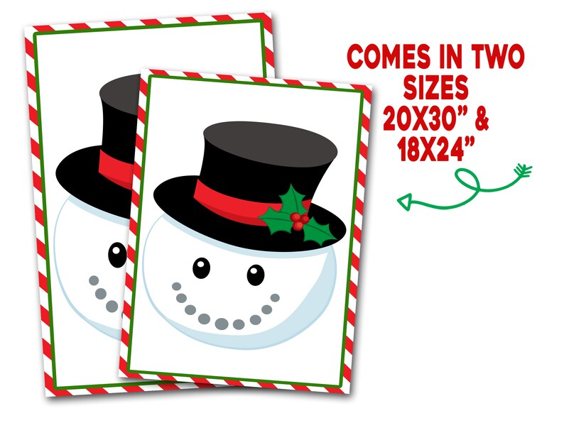 Pin the Nose on the Snowman Printable Christmas Class Party - Etsy