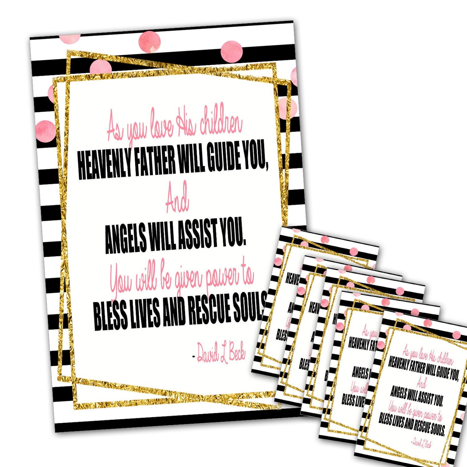 LDS Ministering Handout, Relief Society Handout, Ministering Printables ...