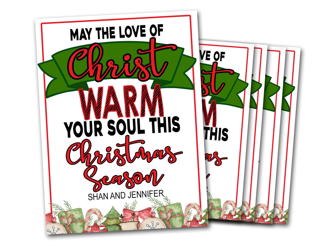 Christmas Neighbor Gift, Christian Christmas Neighbor Gift, Christ ...