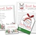 Secret Santa Gift Exchange Kit Printable Christmas Secret - Etsy