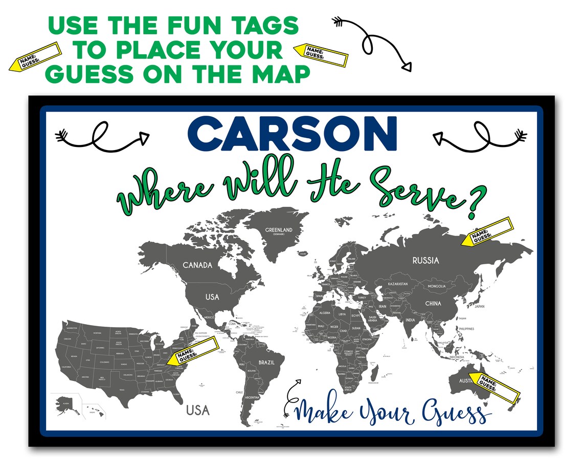 Latter Day Saint Mission Calling Party Opening Calling LDS | Etsy