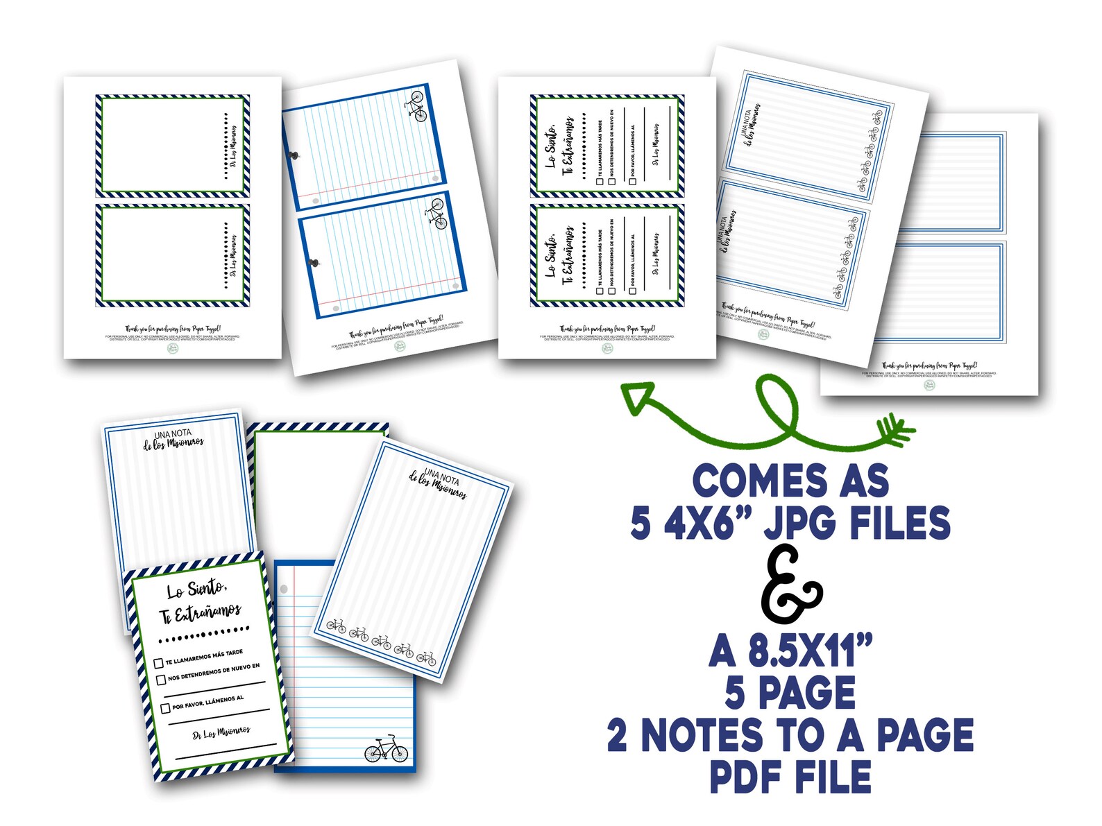 Missionary Note Cards LDS Missionary Door Note Cards | Etsy