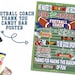 Football Coach Candy Gram Poster, Coaches Thank You Gift, Coach Gift ...