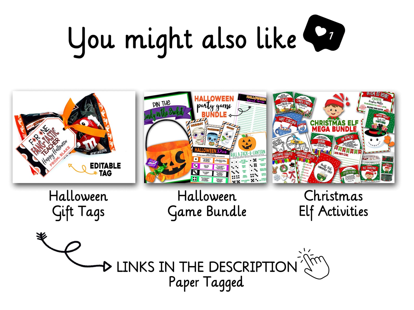 Halloween Printable Games Class Halloween Party Class Party - Etsy