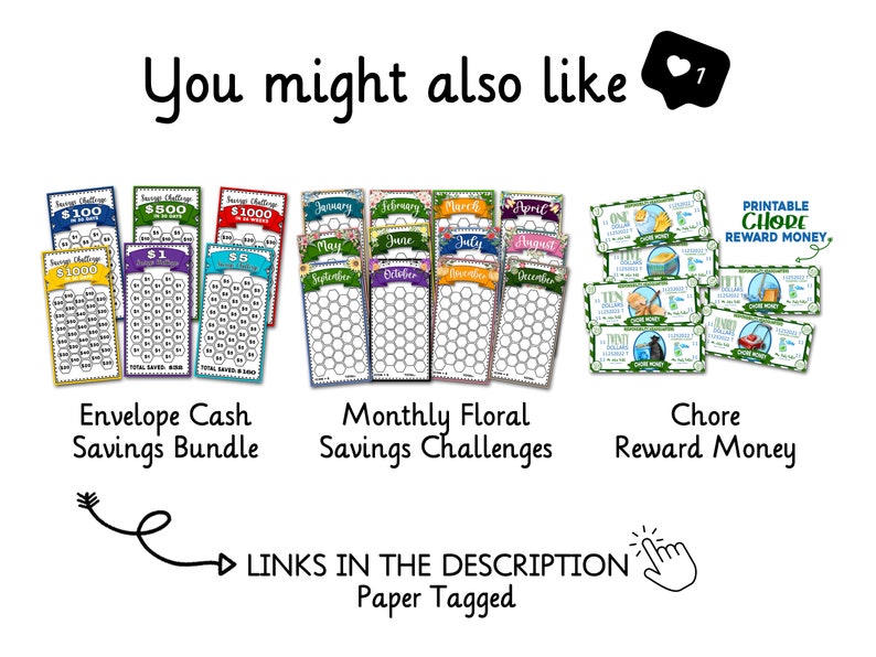 Money Saving Challenge Savings Tracker Envelope Money - Etsy