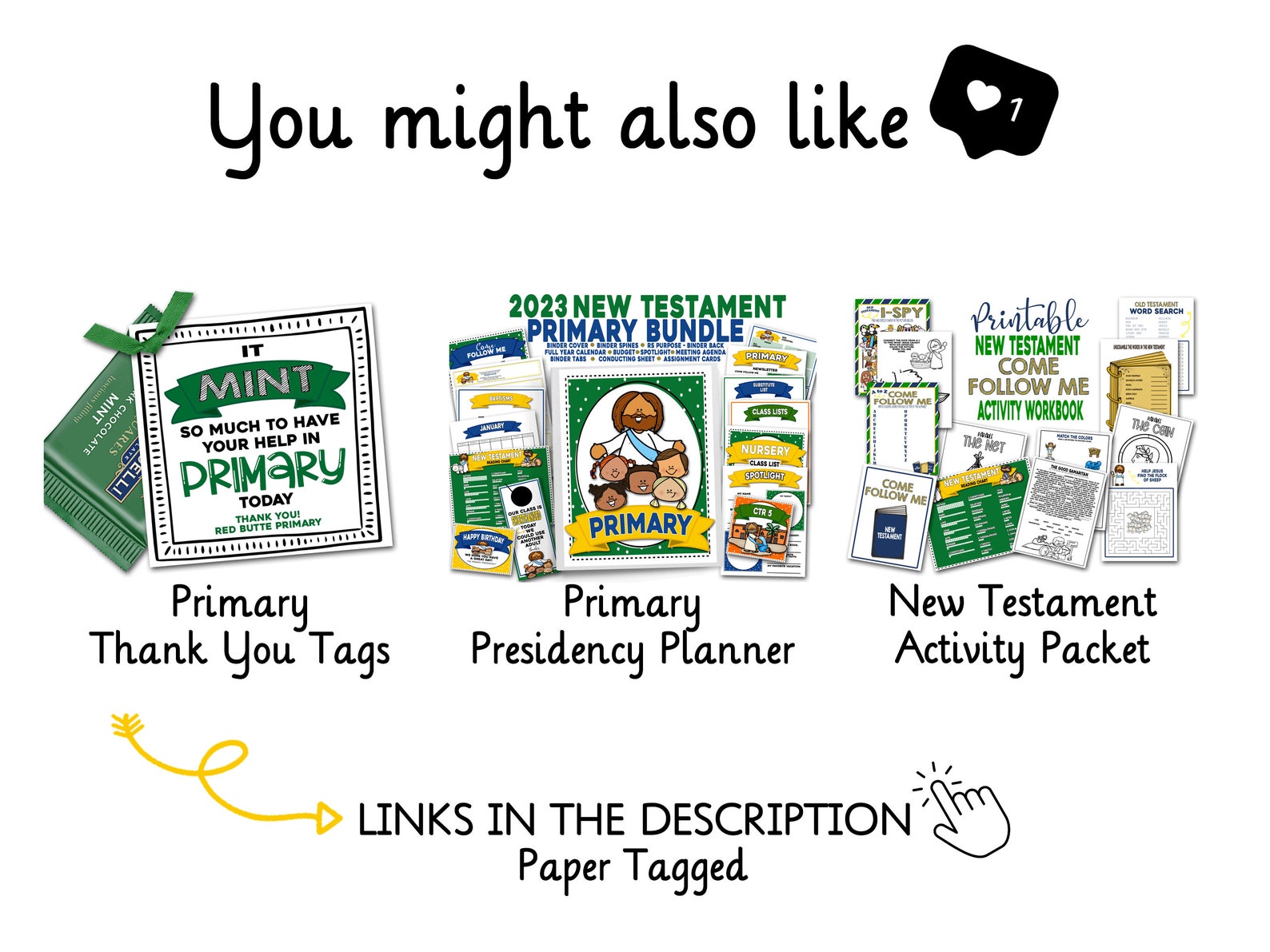 Christmas Primary Teacher Gift, LDS Primary Teacher Christmas Gift ...