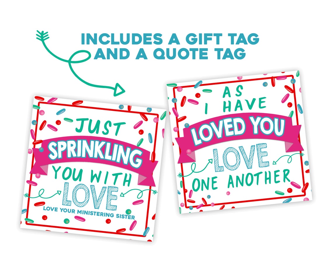Valentines Ministering Gift, February Ministering Card, Ministering ...